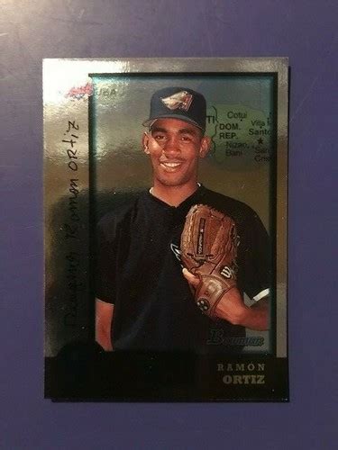 Ramon Ortiz 1998 Bowman International Foil Rc 178 Ebay