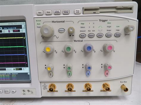Agilent Dso81204a 12ghz 40gs S Infiniium Digital Oscilloscope Pj15 Bullseye Calibration