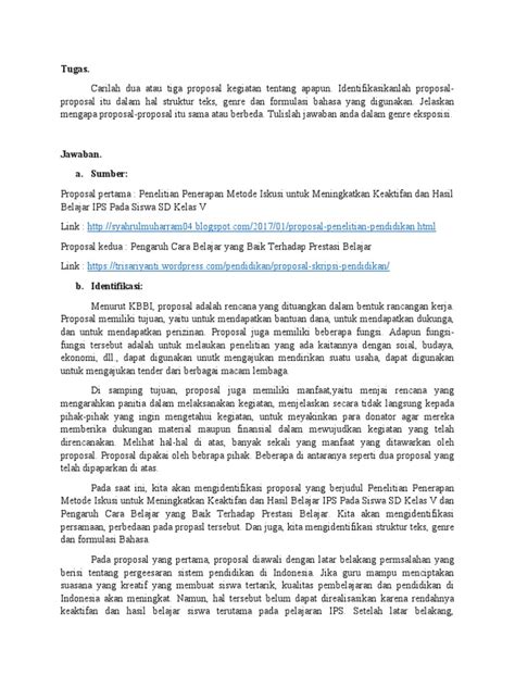 Bind Proposal Pdf