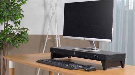 [다기능모니터받침대]bt스피커 Usb허브 무선고속충전 Uv살균까지 ~