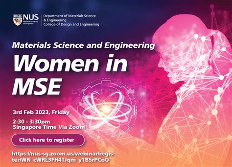 Women In Materials Science And Engineering College Of Design And Engineering