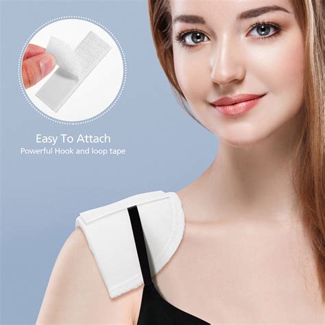 Raindrops Sewing Shoulder Pads Sponge Lightweight 4 Pairs