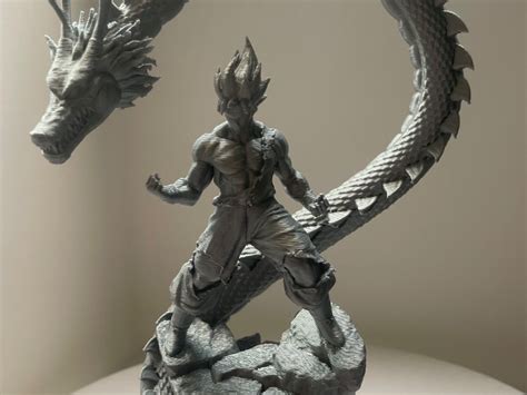 Goku Y Shenron Bola De Dragón Por 3dominikprint Makerworld