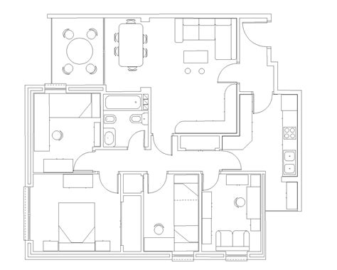 Trabajos Tico Planos Casa Autocad