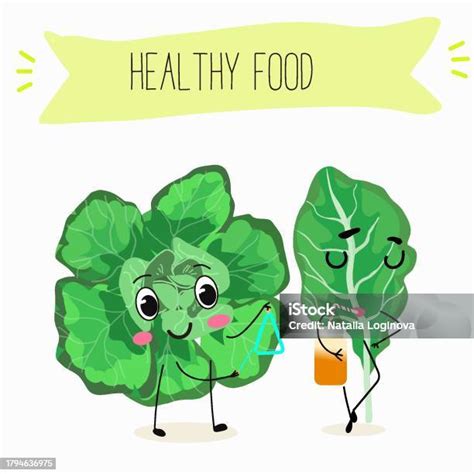 벡터 만화 재미 있는 캐릭터 귀여운 시금치 캐릭터 흰색 배경에 있습니다 건강한 음식 0명에 대한 스톡 벡터 아트 및 기타 이미지 0명 가정 주방 가정의 방 Istock
