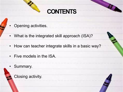 Integrating The Four Language Skills Pptx