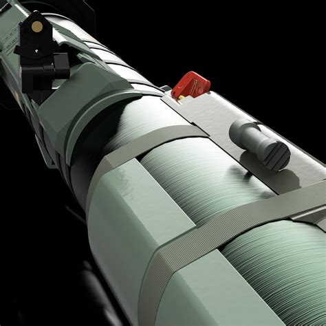 M136 At 4 Rocket Launcher Highly Detailedaccurate 3d Model By