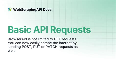 Basic Api Requests Webscrapingapi Docs