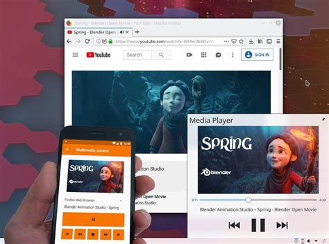 Kdes Browser Integration Extension Lets You Control Videos Playing In
