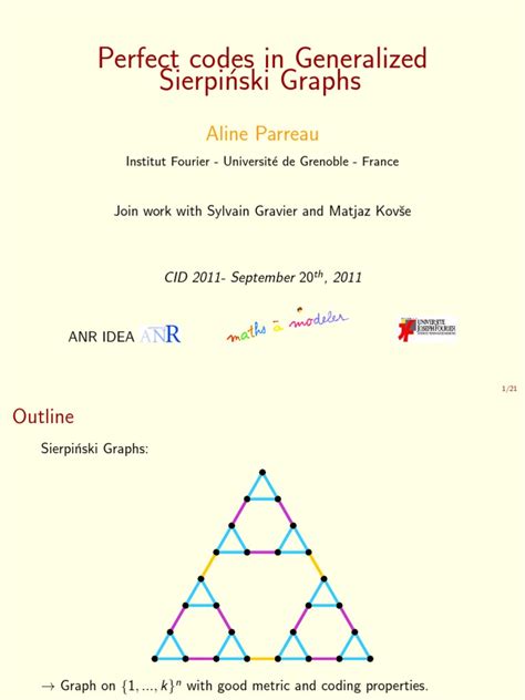 Perfect Codes In Generalized Pdf Applied Mathematics Mathematics