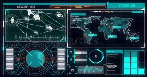 Future Hud Filling Screen Stock Illustrations 1 Future Hud Filling