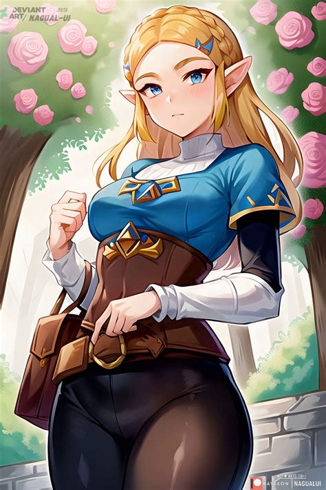 Princess Zelda The Legend Of Zelda By Nagual Ui On Deviantart