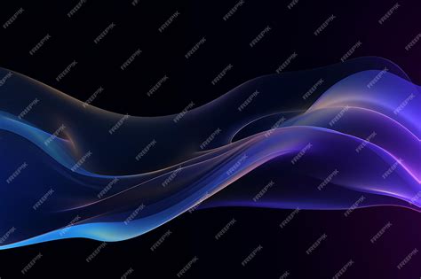 Premium Photo Dark Blue Gradient Abstract Line Background