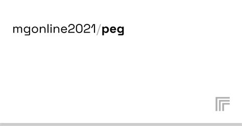 Examples Mgonline2021 Peg Replicate