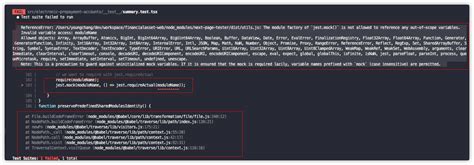 The Module Factory Of `jestmock` Is Not Allowed To Reference Any Out
