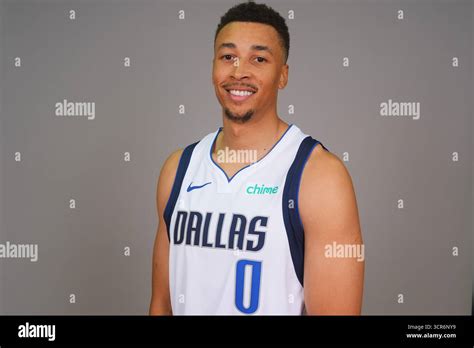 Dallas Mavericks Guard Dante Exum 0 Poses For A Photo During The Nba