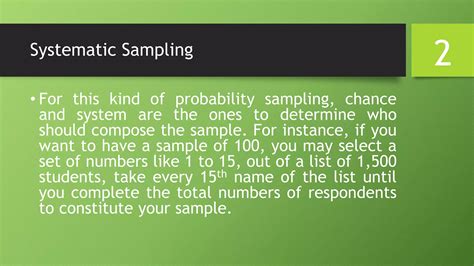 Classroom Obsevation 4 Sampling Methods Pptx