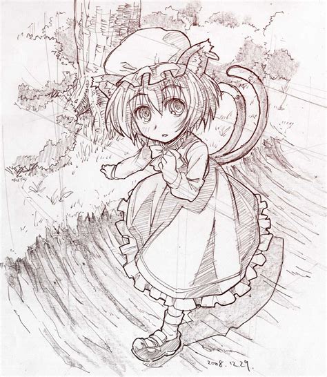 Chen Touhou Drawn By Sakino Shingetsu Danbooru