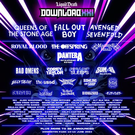 Download Festival Line Up Announcement For 2024 — Decibel Report