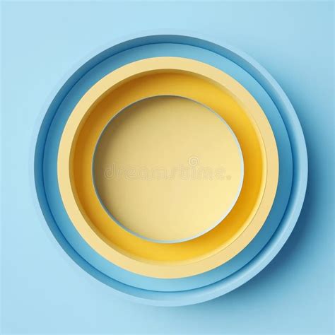 Vector Abstract Circle Background Design Element For Brochure Flyer Web Design Stock