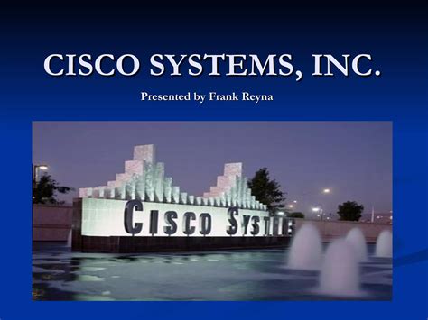 Cisco Systems Inc Ppt