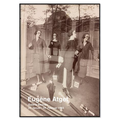 Eugène Atget Magasin Rue Des Gobelins Exhibition Poster Vintage