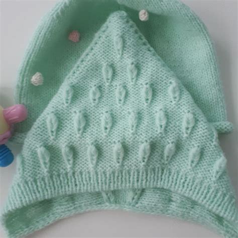 Детская шапка спицами