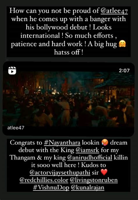 Lokesh Kanagaraj Calls World Of Jawan ‘explosively Stunning Vignesh Shivan Gives Shoutout To