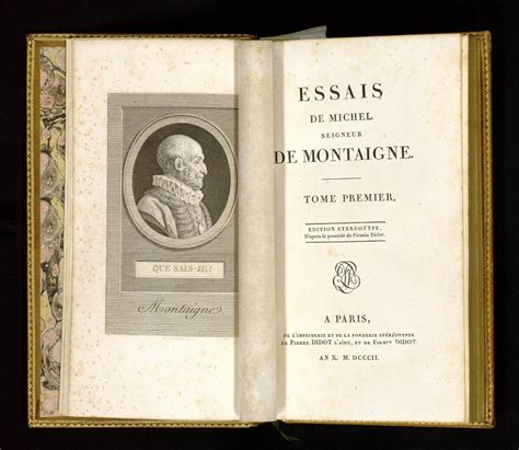 Il Molto Sapere Porta Loccasione Per Più Dubitare Michel De Montaigne
