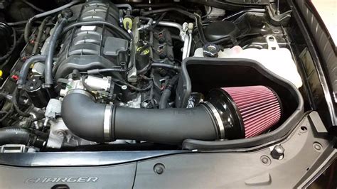 JLT Charger Series Cold Air Intake With White Dry Filter CAI DH D L HEMI