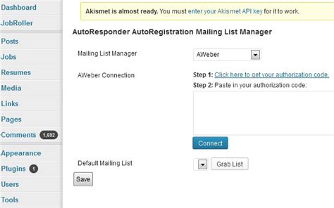 Autoresponder Wordpress Plugin For Appthemes