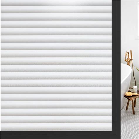 Rabbitgoo Privacy Window Film Non Adhesive Static Cling Blinds