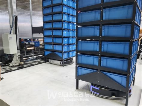 긱플러스 이동형 자동창고 구현으로 저장밀도 4배 증가”