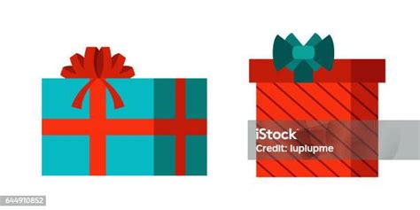 선물 상자 기념일 이벤트 새틴 인사말 개체 리본 및 나비 고립 된 발렌타인 종이 패키지 축제 파티 쇼핑 랩 벡터 일러스트 레이 션 나비매듭에 대한 스톡 벡터 아트 및 기타