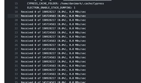 github actions cypress stack overflow
