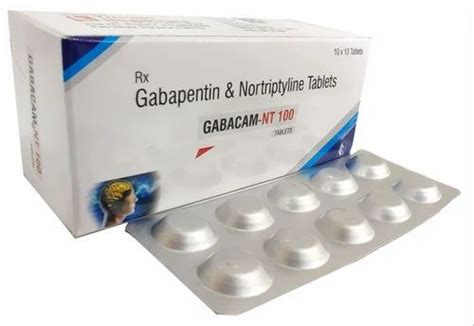 Gabapentin 100mg Nortriptyline 10mg Tablets At ₹ 140 0 Box Gabapentin Tablet In Bhiwani Id