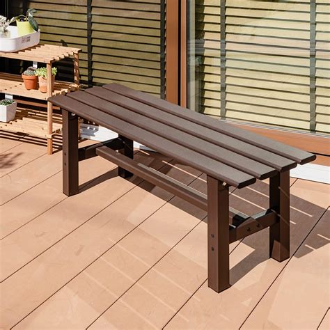 Jp アウトドアベンチ アルミ ガーデン チェア ベンチ 長椅子 軽量 コンパクト 雨ざらし 屋外 アウトドア 幅90 小さめ 昇降台 スポーツ＆アウトドア