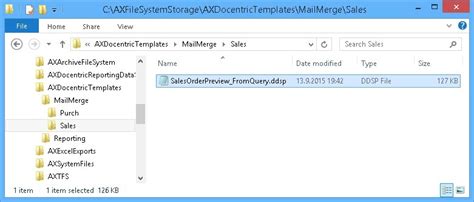 How To Create A Word Document With DSP Query Docentric AX