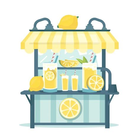 Premium Vector Lemonade Stand 1