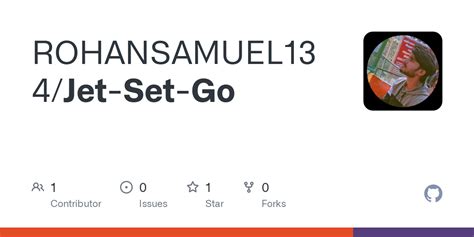 github rohansamuel134 jet set go