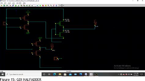 Figure 21 From Design And Analysis Of Half Adder And Full Adder Using Gdi Logic Semantic Scholar
