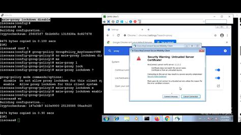 Cisco Asa Firewall Anyconnect Vpn Proxy Settings Pac File Lockdown Ie Configuration Youtube