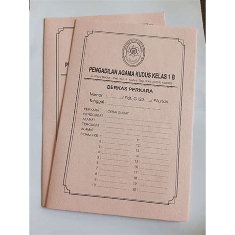 Jual Cetak Print Stopmap Map Kertas Buffalo Folder Organizer Folio F4