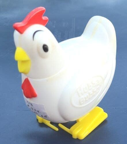 Vintage 80s Or 90s Hubba Bubba Egg Laying Wind Up Chicken Toy Nice Wind Up 4611066942