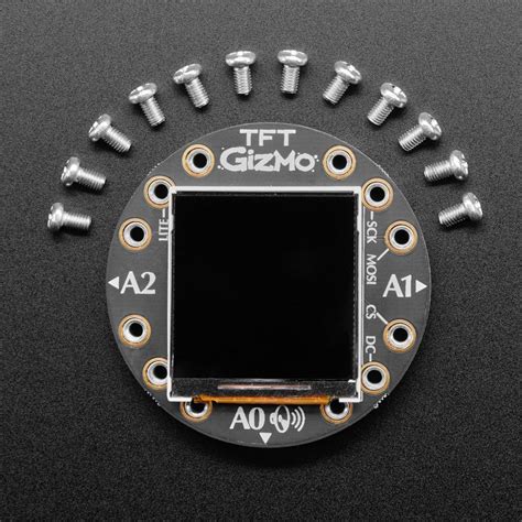 Circuit Playground Tft Gizmo Bolt On Display Audio Amplifier
