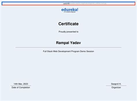 Rampal Yadav On Linkedin Fullstackdeveloper Edureka Backend