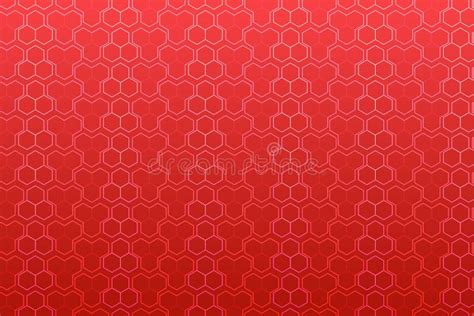 Pattern With Geometric Elements In Red Tones Gradient Abstract