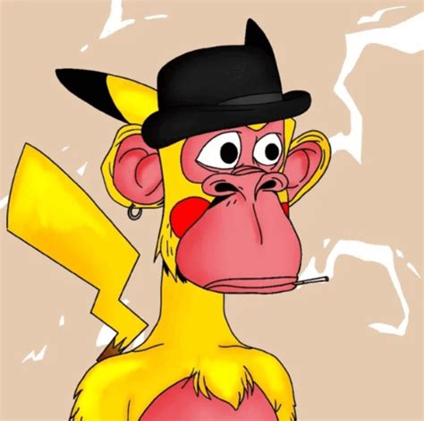 Bored Pikachu Ape Collection Opensea