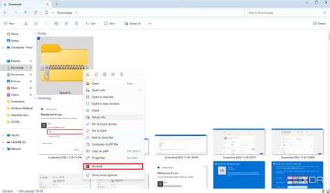 How To Open Zip Files On Windows 11