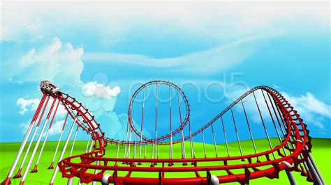 Roller Coaster Cartoon